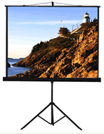 Portable Projector Screen Just Projectors! Tripod Pull up