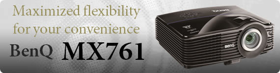BenQ MX761 Projector at Just Projectors!