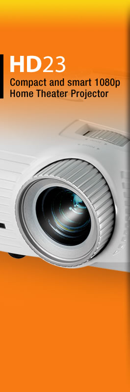 Optoma HD23 Projector at Just Projectors!
