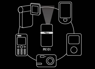 Optoma PK101 Pico LED Projector at Just Projectors!
