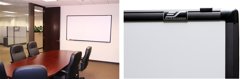 Elite Screens Whiteboard projector screen at Just Projectors!