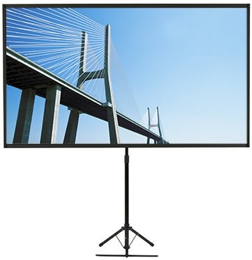 Epson Micro Portable projector screen at Just Projectors!