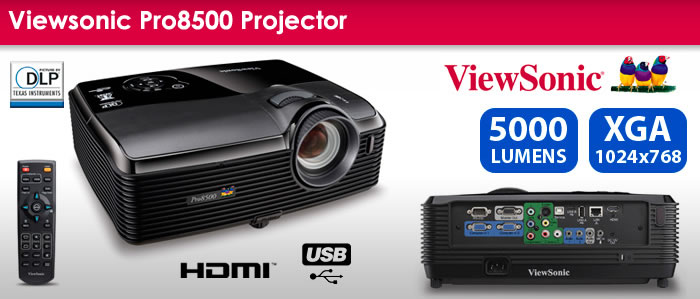 Viewsonic Pro8500 Projector at Just Projectors!